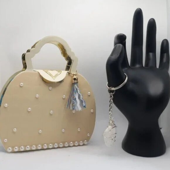 Vekasy’s | Accessories | Great New Home Gift Gemstone Keychain Paper ...